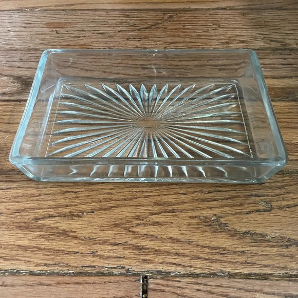 Vintage | Dining | Vintage Thick Glass Horderves Small Serving Dish ...